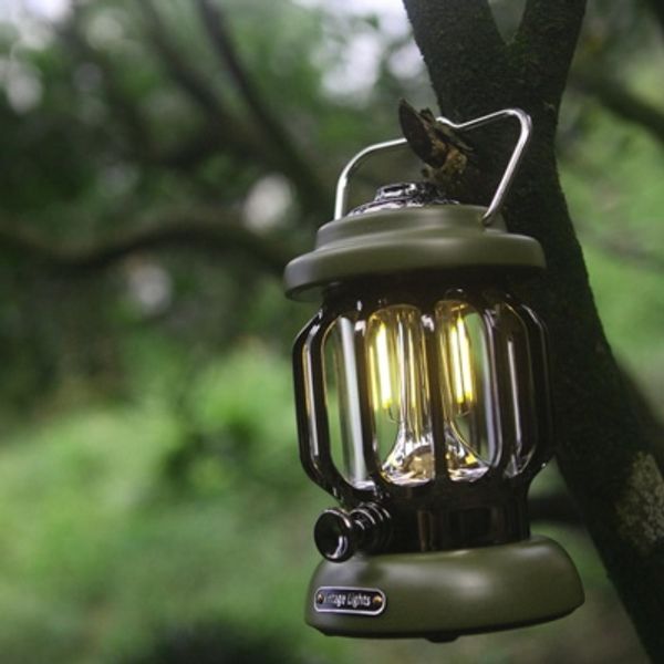 ZIPDREE Vintage light 감성 캠핑 레트로 무드등 2color - 핫트랙스