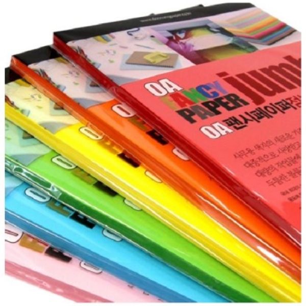 MOONGUBANJUM [두성종이] A4-80g-100매의 OA용지-OA 팬시페이퍼-100점보 - 핫트랙스