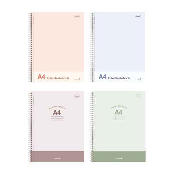 hplusmall 모닝글로리 A4 스프링노트 절취노트[WBBAD86] - 핫트랙스