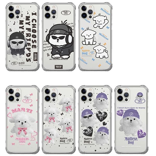 STImobile 갤럭시진2 DC CASE 방탄 젤하드 투명 몰티즈말티 A202 - 핫트랙스