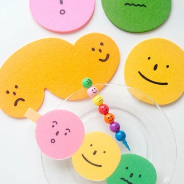 ZIPDREE FAFA 이모지 테이블 펠트패드 세트 컵받침대 - 핫트랙스