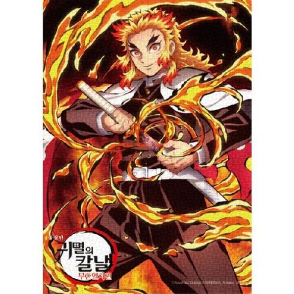 hplusmall 150피스 직소퍼즐 귀멸의 칼날 렌고쿠 불꽃 GE520574 - 핫트랙스