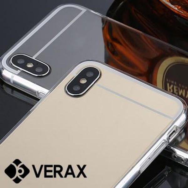 VERAX P074 갤럭시A7 정품 슬림 젤리 미러 하드 케이스 - 핫트랙스