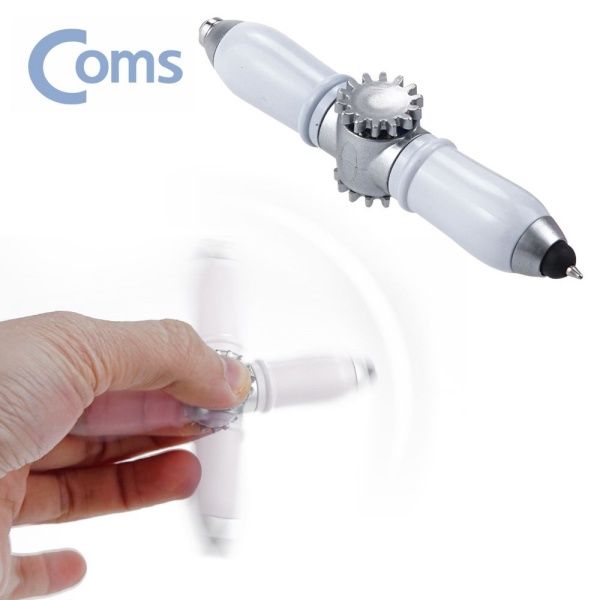 hplusmall LED램프 볼펜 터치펜 피젯스피너 키덜트 피제트 - 핫트랙스