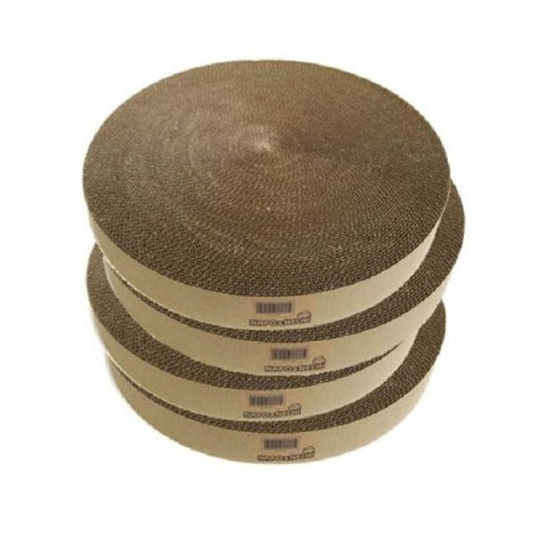 hplusmall (4개 묶음) 나뽀 앤 네찌 롤링 스크레쳐(리필) 고양이 - 핫트랙스