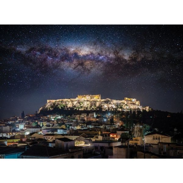 hplusmall 2000피스퍼즐 별이 빛나는 밤 하늘과 파르테논 - 핫트랙스