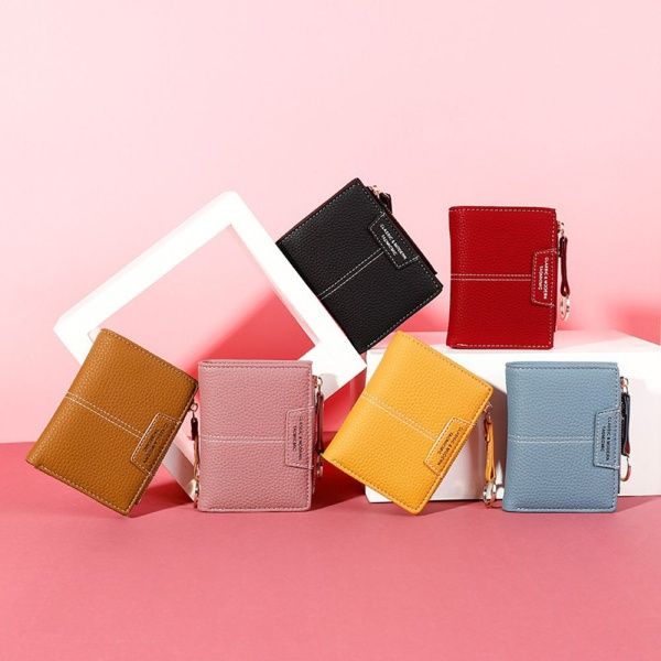 hplusmall 신상 인기 미니지갑 컬러풀 가방에쏙 귀여운 반지갑[W - 핫트랙스