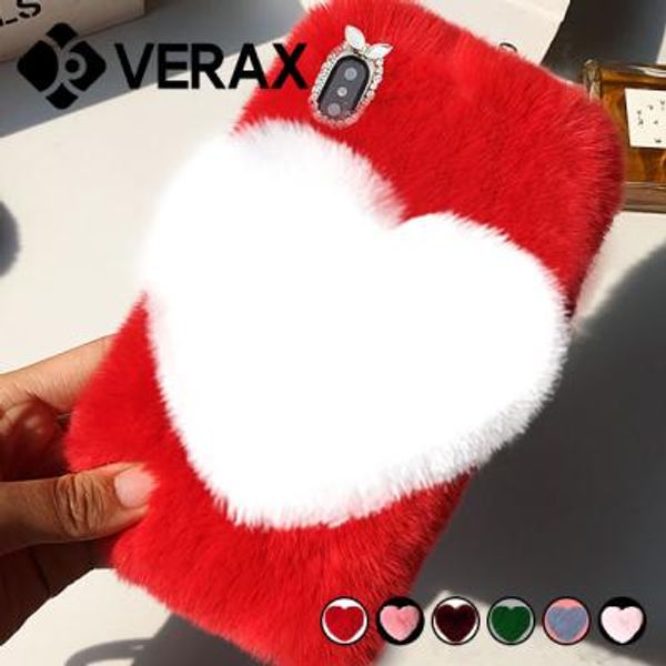 VERAX P245-1 갤럭시S8플러스 하트 퍼 레드 실리콘케이스 - 핫트랙스