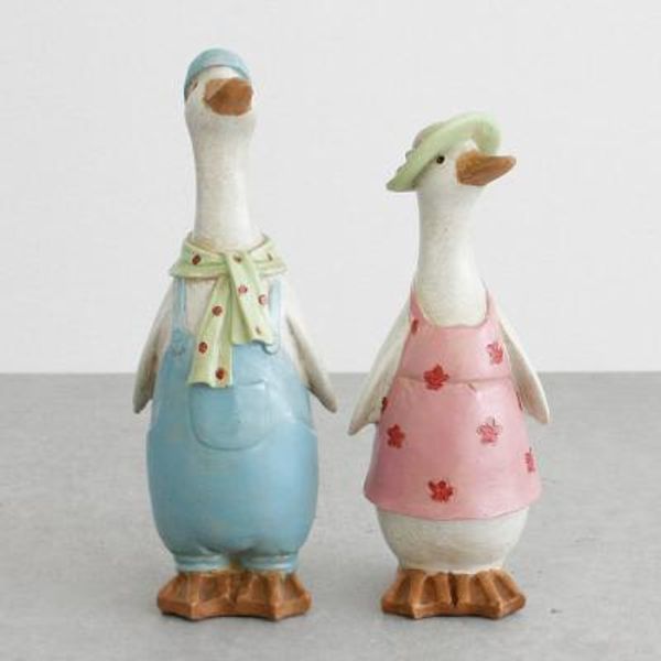 CHERRY HOUSE 상큼 오리 장식인형 2P set - 2color - 핫트랙스