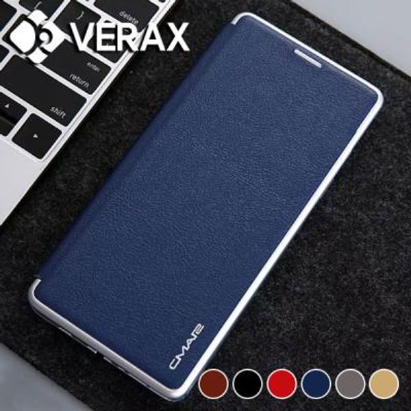 VERAX P047 갤럭시노트9 컬러풀 래더 풀커버 가죽 케이스 - 핫트랙스