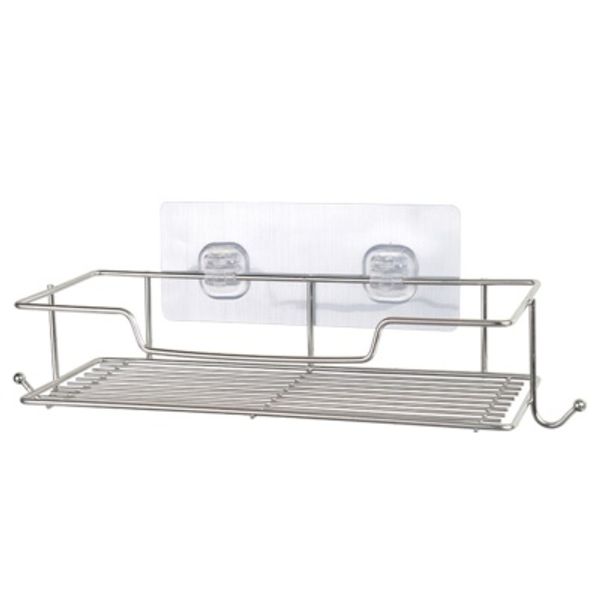 hplusmall 일자선반 욕실 스테인레스 선반 화장실 다용도 - 핫트랙스