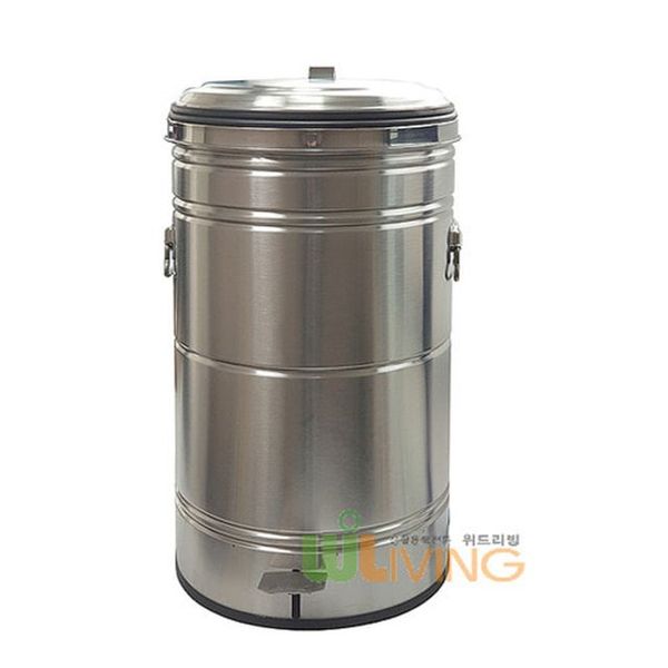 hplusmall 페달형 스텐휴지통80L(내통 WCA78FC - 핫트랙스