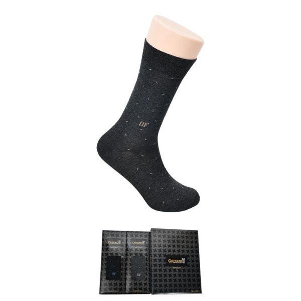 hplusmall 폴맨 성인 남성 남자 신사 편한 장목 양말 2P 세트[WD - 핫트랙스