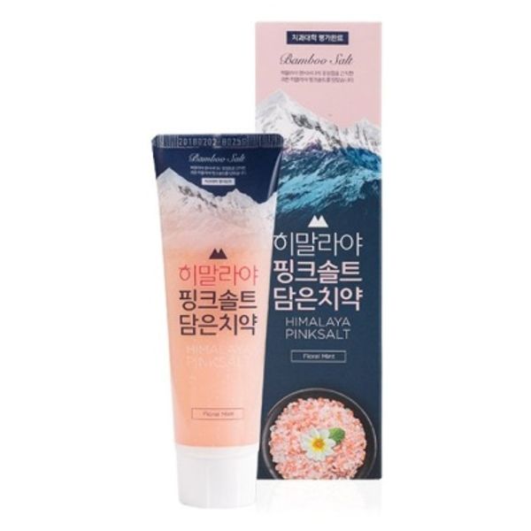 hplusmall 히말라야 핑크솔트 담은치약 플로럴 100g - 핫트랙스