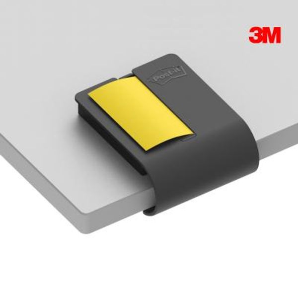 ijung 3M 포스트잇 강한점착용 클립 디스펜서 차콜 - 핫트랙스