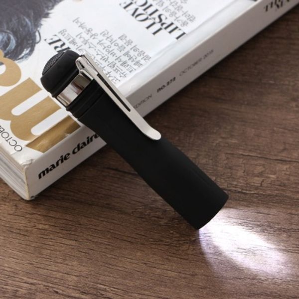 shoppingplan 파워온 LED 손전등(블랙) (2type) - 핫트랙스