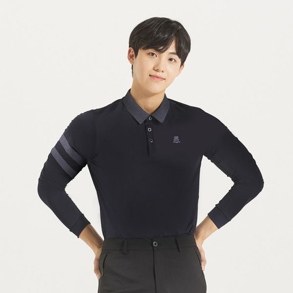 PGR GOLF PGR골프 남성 더블라인 기모티셔츠 GT-3323 남자 골프 - 핫트랙스