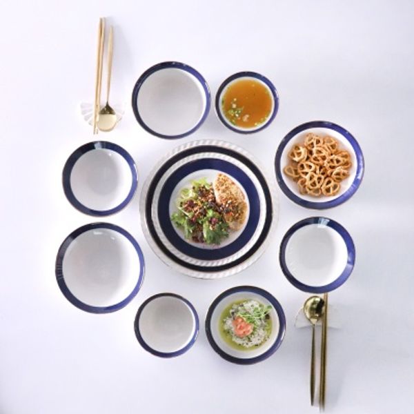 kitchen malling 그리엘르 2인 식기세트 12p 3color - 핫트랙스