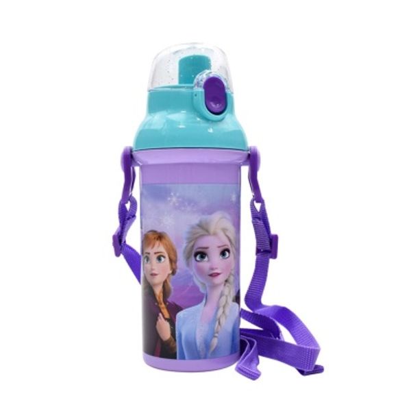 hplusmall 겨울왕국2 블링블링 원터치 어깨끈 물통 - 핫트랙스