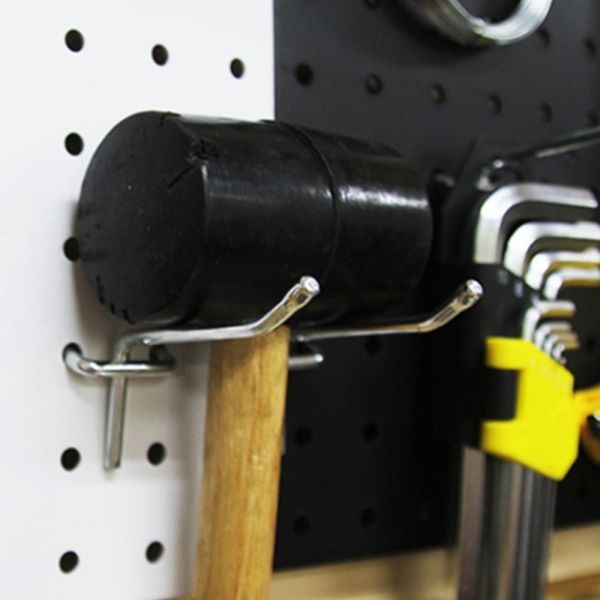 hplusmall 타공판 걸이용 다용도 후크 매장 제품 고리 철 10cm[W - 핫트랙스