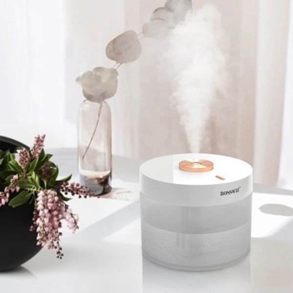 bosswiz 레트로 무선 무드 USB 가습기 780ml HM-450 - 핫트랙스