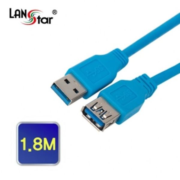hplusmall USB 3.0 cable A/M-A/F 1.8M USB연결케이블 USB케이 - 핫트랙스