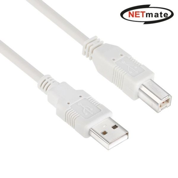 hplusmall NETmate USB 2.0 A-B 케이블 50cm[WC72CCF] - 핫트랙스