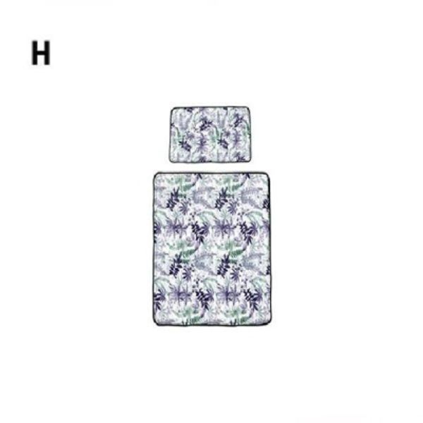 hplusmall (SM)스노우 리프 쿨 매트 중형(매트1+베개1) - 핫트랙스