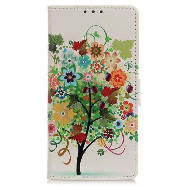 VERAX P414 갤럭시M31 로맨틱 아트 커버 스마트 가죽 케이스 - 핫트랙스