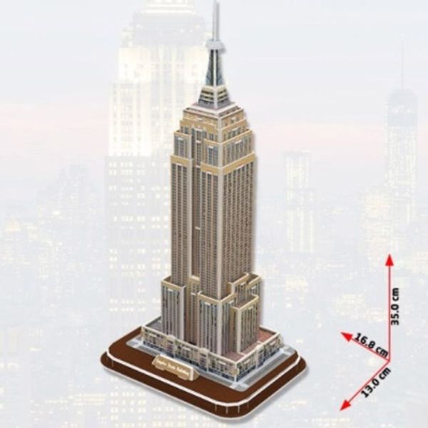 hplusmall 3D 입체퍼즐 건축모형 종이퍼즐 미니어처 빌딩 - 핫트랙스