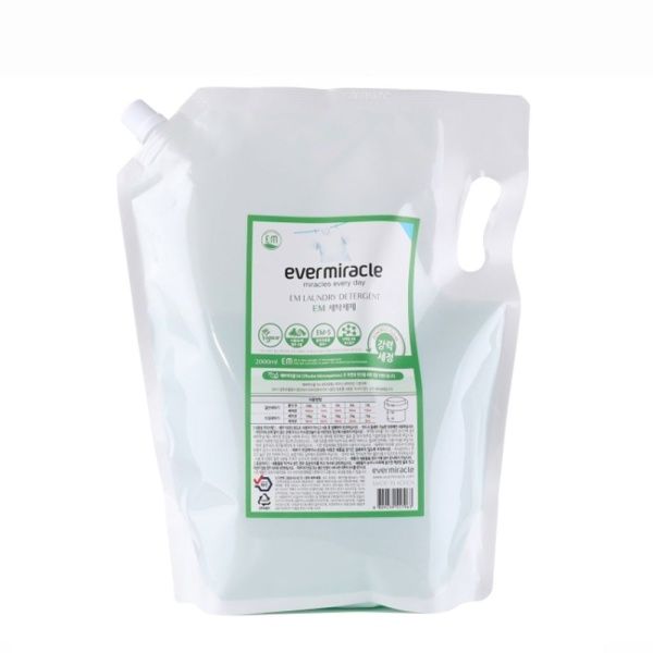 hplusmall EM 항균세탁세제리필(2L) 비건인증 천연 빨래 순한[WC - 핫트랙스