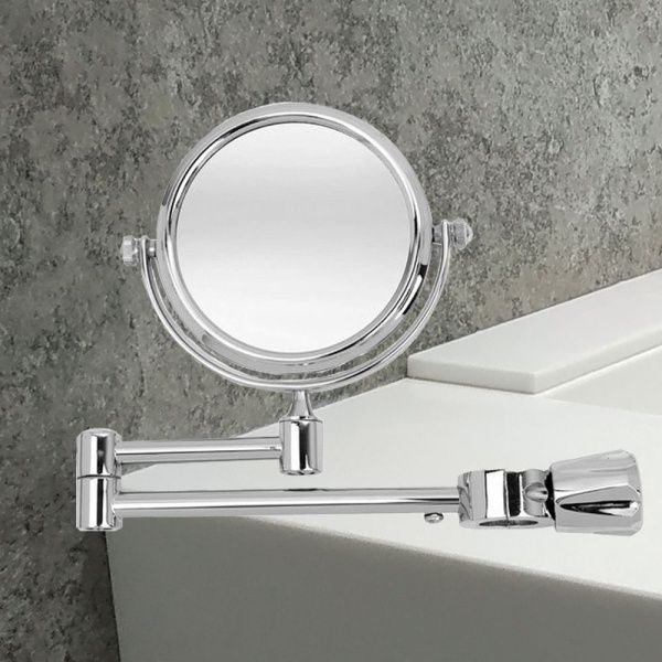 hplusmall 면도거울 슬라이드바용 욕실거울 면도경 회전확대경[W - 핫트랙스