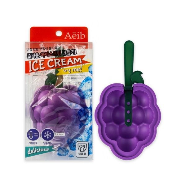 hplusmall 에이브 프루트 아이스크림 몰드 포도 1P -O - 핫트랙스