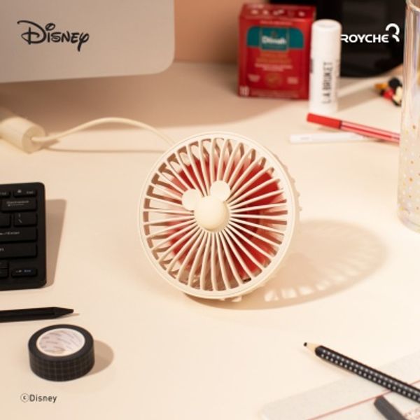 ROYCHE [로이체] 디즈니 미키마우스 USB 차량용 팬 - 핫트랙스