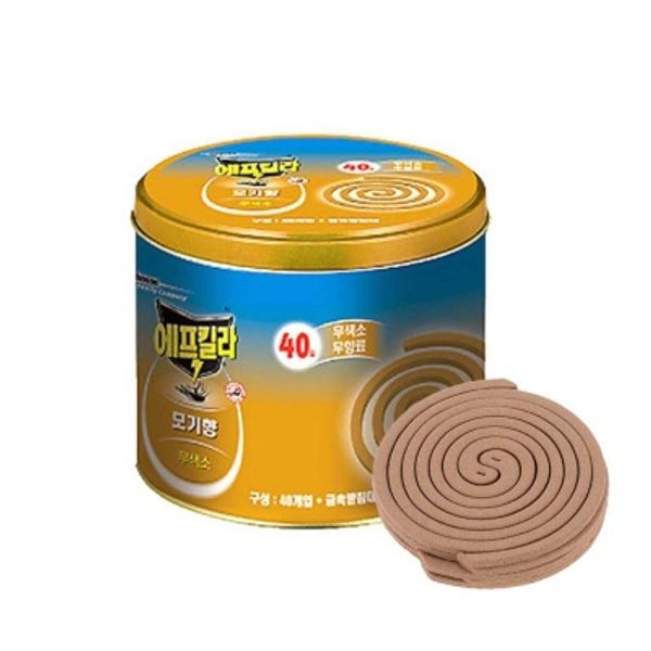 hplusmall 에프킬라 모기향 무향 40개입 - 핫트랙스