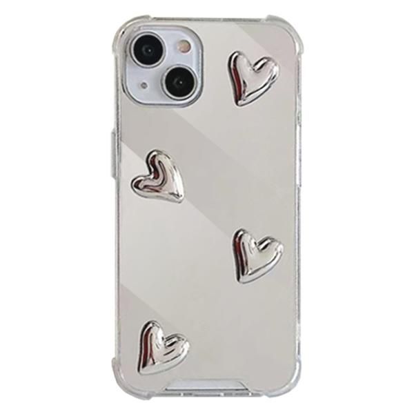 VERAX 아이폰SE2 하트 거울 미러 커버 젤리 케이스 kp141 - 핫트랙스