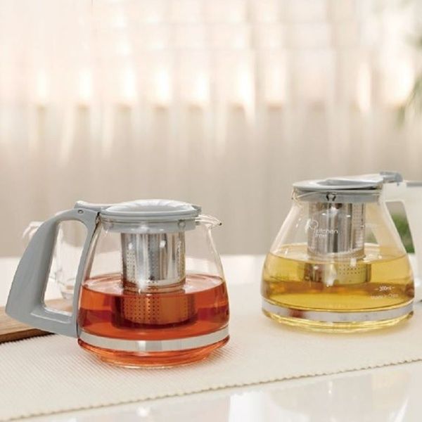 hplusmall 키친프리 크린 투명 유리포트 750ml(W8A676D) - 핫트랙스