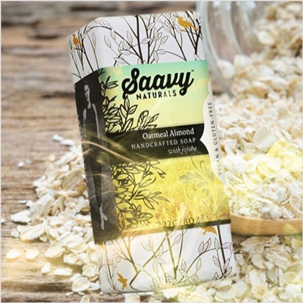 SAAVY [Saavy] 네추럴&오가닉 바 솝 오트밀아몬드 - 핫트랙스