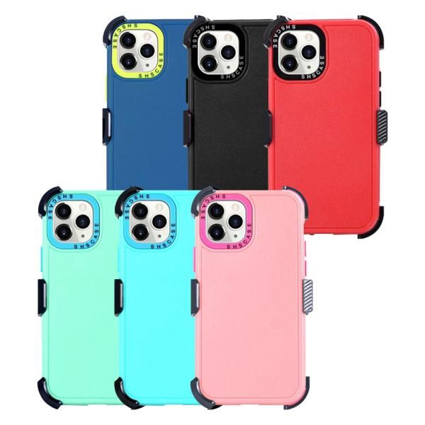 VERAX 아이폰SE2 포인트 카메라보호 커버 하드 케이스 p956 - 핫트랙스