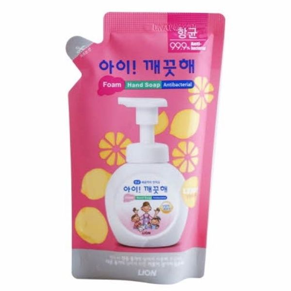 hplusmall LION)아이깨끗해 핸드워시(상큼한레몬향/200ml리필)[W - 핫트랙스