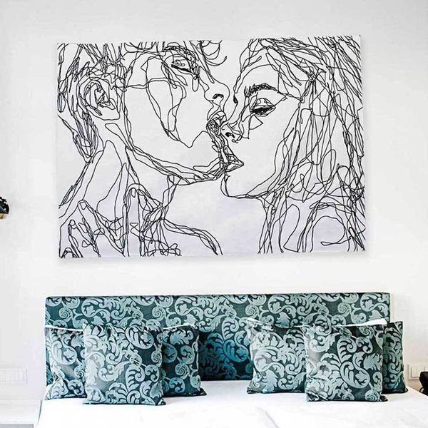 hplusmall 커플 대형 어 액자 포스터 WEBC5AB - 핫트랙스