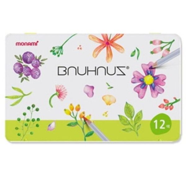 hplusmall 모나미 바우하우스 12색 색연필 - 핫트랙스