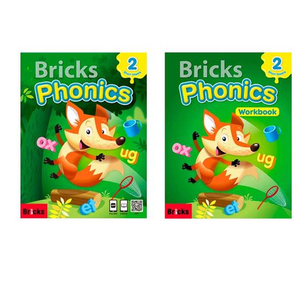 oliviacoco Bricks Phonics Student2 + Workbook2 파닉스(전2권) - 핫트랙스