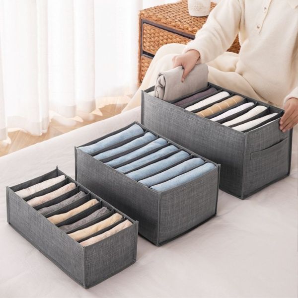 hplusmall 부직포 서랍칸막이 바지 니트 속옷 칸칸이 정리함 M[W - 핫트랙스