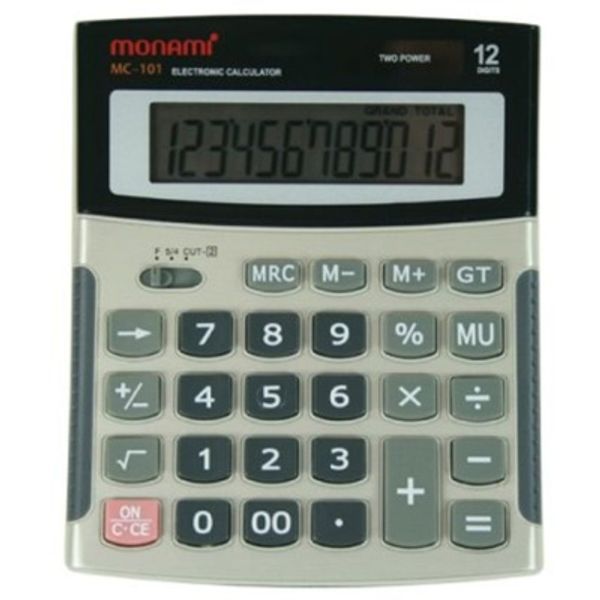 hplusmall 모나미계산기 MC-101 회계용 사무용 - 핫트랙스