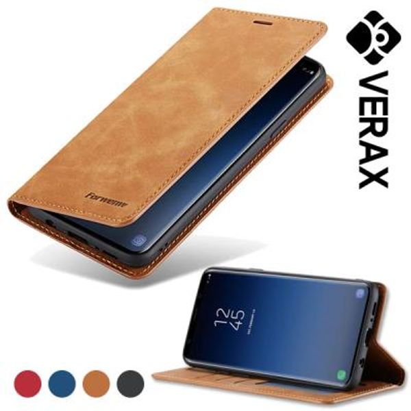 VERAX P169 갤럭시S20 카드수납 스탠딩 플립 가죽 케이스 - 핫트랙스