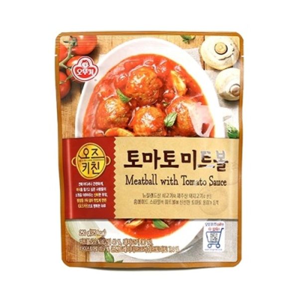 hplusmall 오즈키친 토마토 미트볼(파우치) 250g 12개 - 핫트랙스