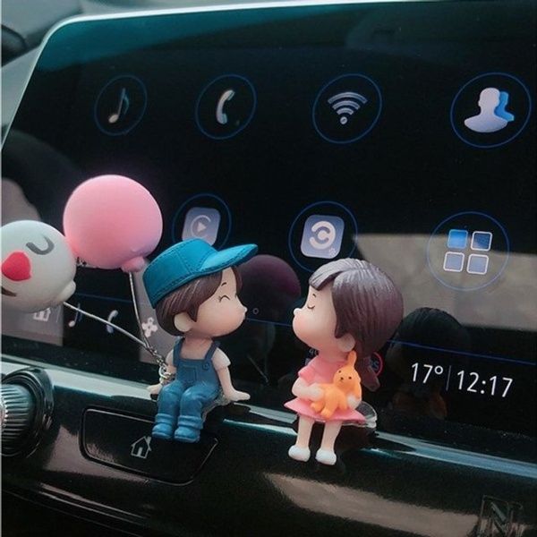 hplusmall (청결공감) 뽀뽀피규어 차량 카페장식 풍선O나란히[WB - 핫트랙스