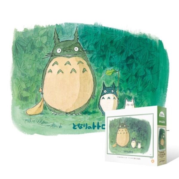 hplusmall 300피스 직소퍼즐 토토로 초록빛 숲 (수채화) - 핫트랙스