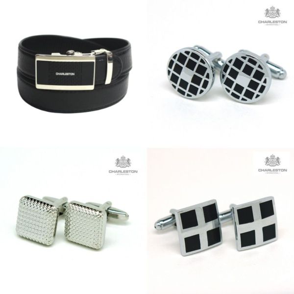 hplusmall 50대벨트 커프스 3종 아빠선물 세트[WAE23C1] - 핫트랙스